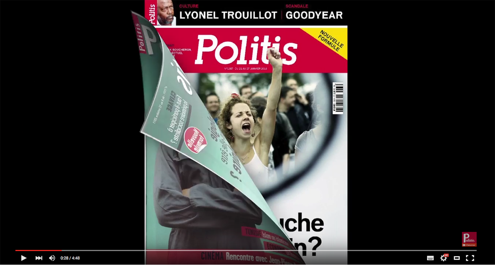 Édito vidéo : la nouvelle formule de Politis