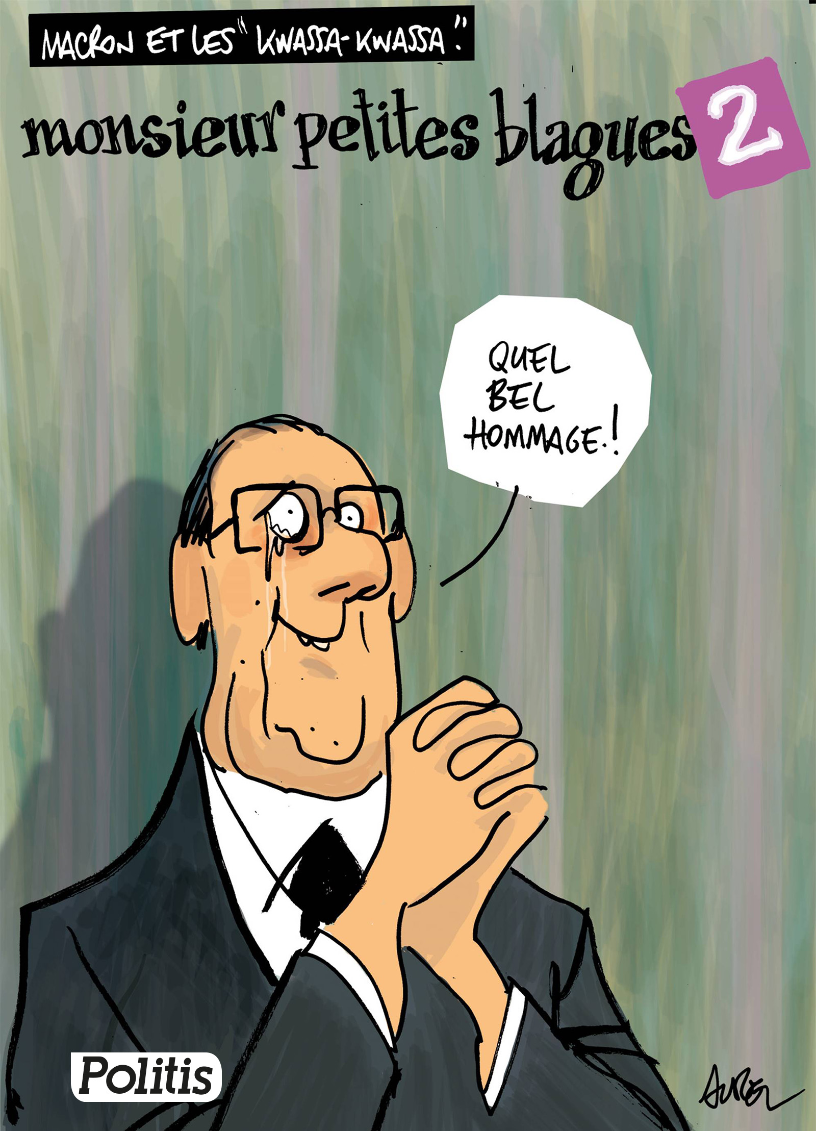 Les dessins de la semaine d'Aurel : Macron, le comique pas drôle