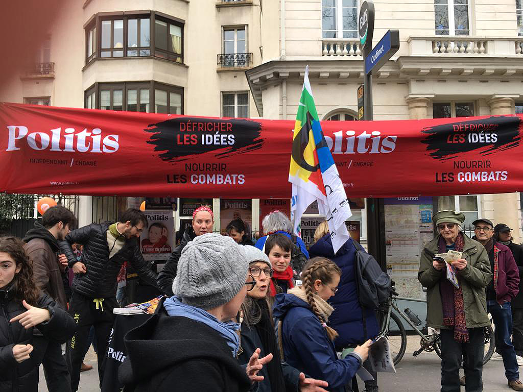 8e journée de mobilisation : Politis toujours avec le mouvement social ...