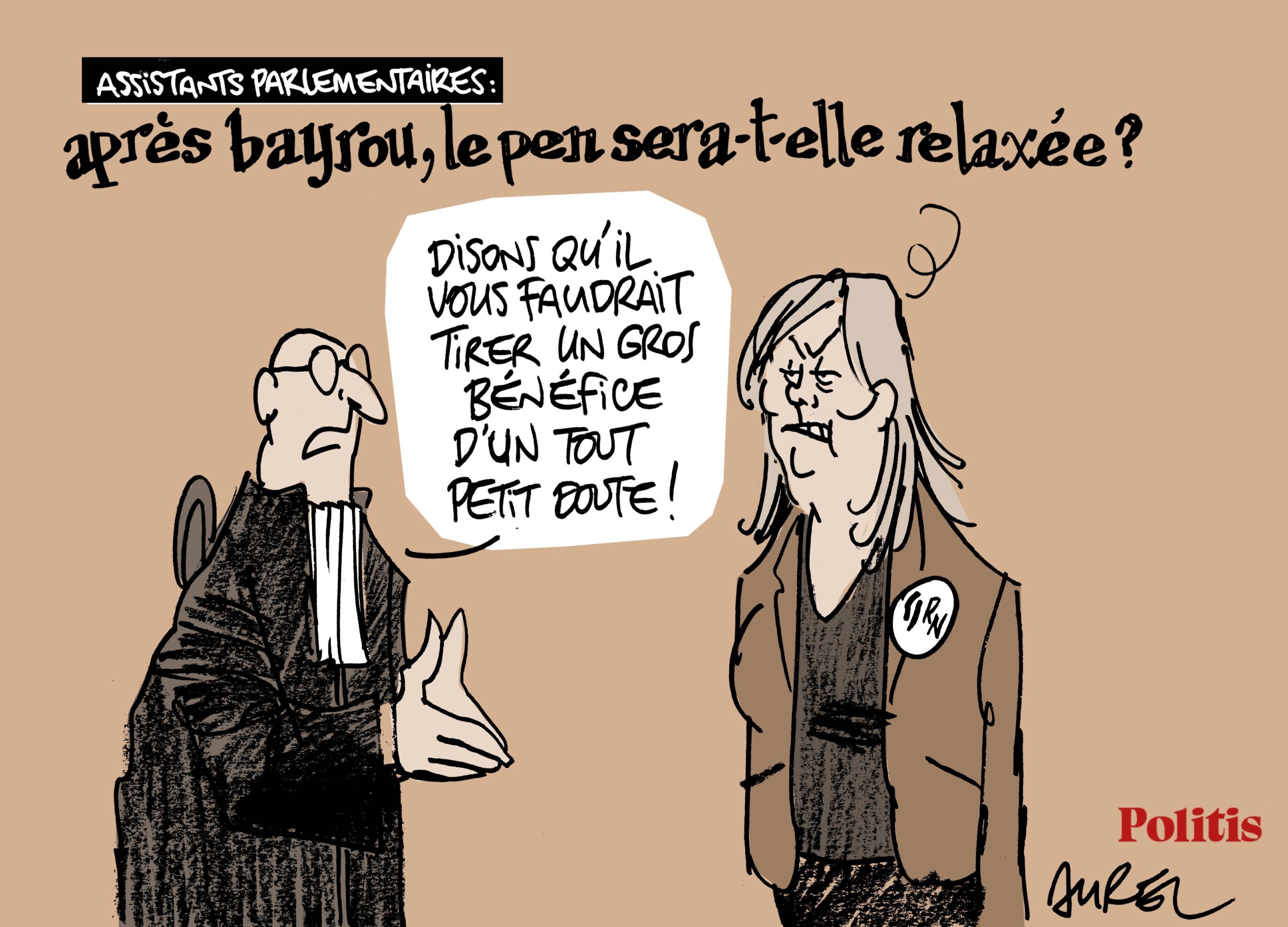 Le dessin d’Aurel : François Bayrou relaxé, Xavier Bertrand déclaré ...