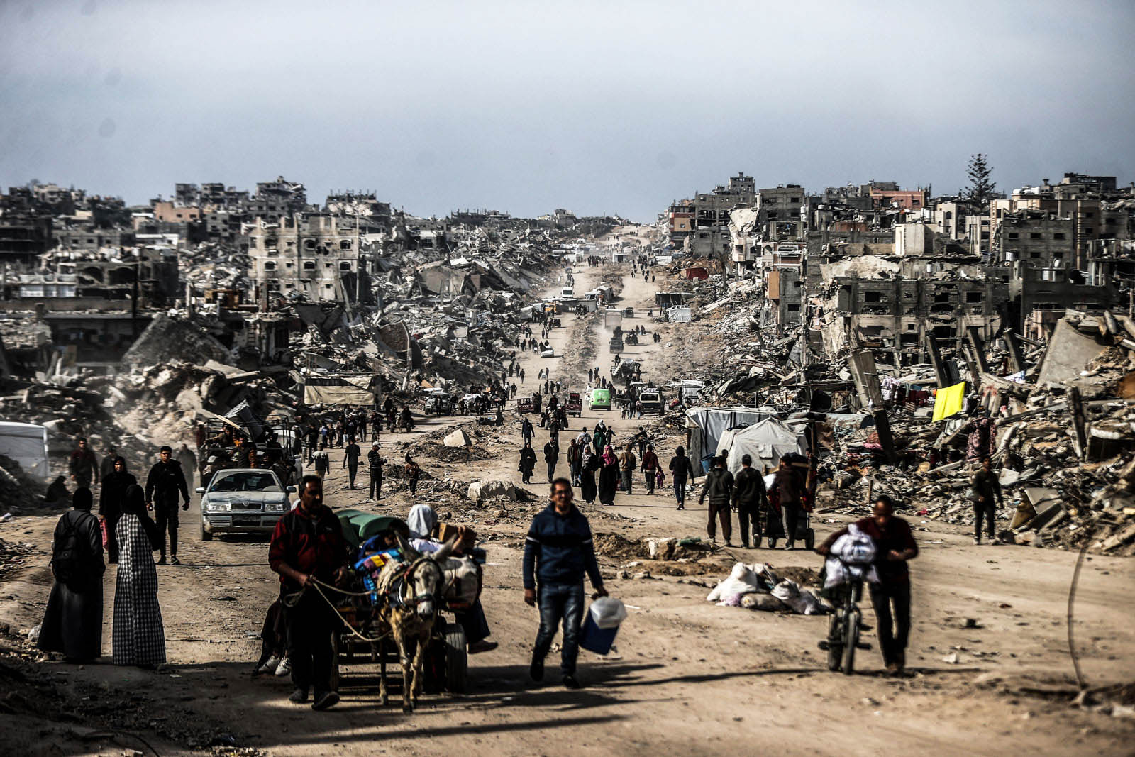 Gaza, le retour dans les ruines - POLITIS