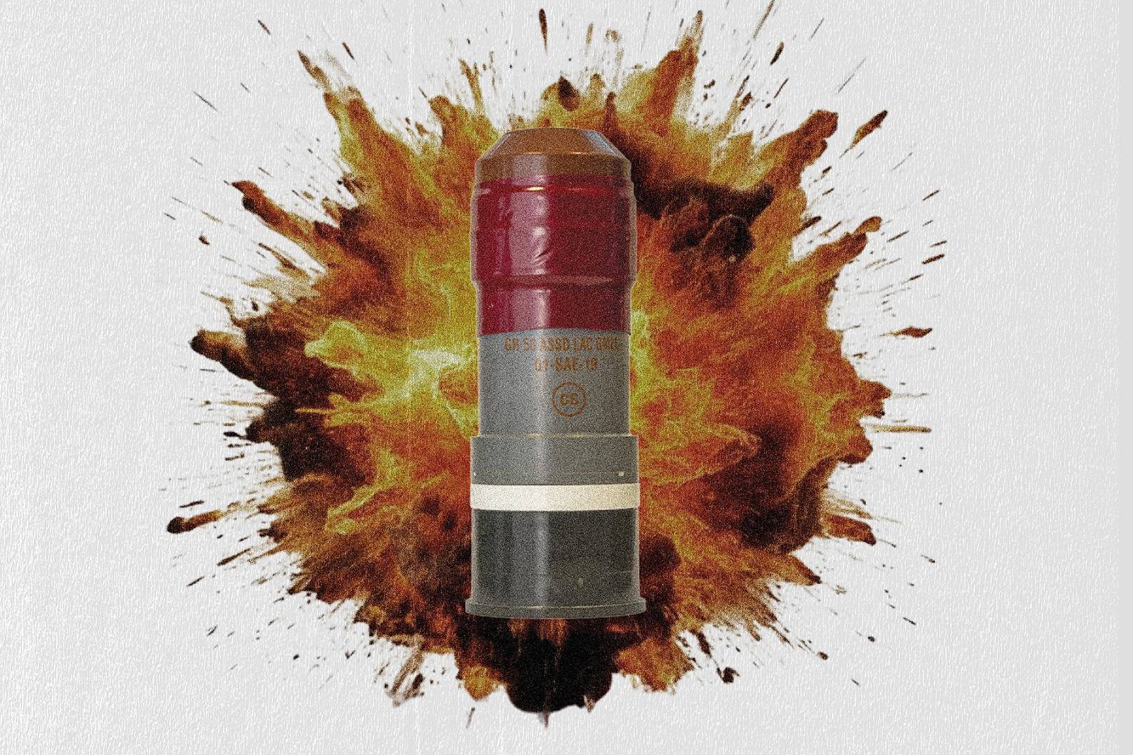 Maintien de l’ordre : le danger des grenades explosives exposé à l’ONU ...